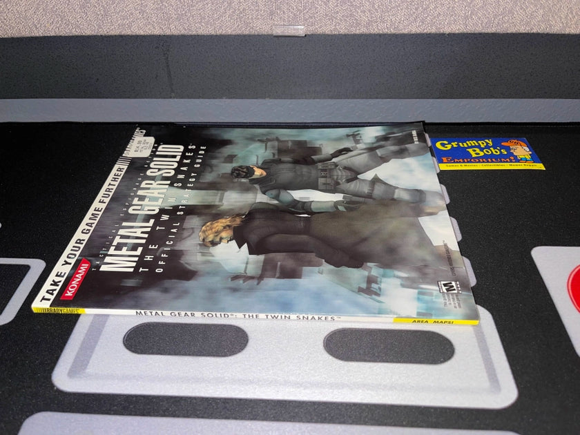 Metal Gear Solid - The Twin Snakes: Official Strategy Guide (BradyGame – Grumpy Bob’s Emporium ...