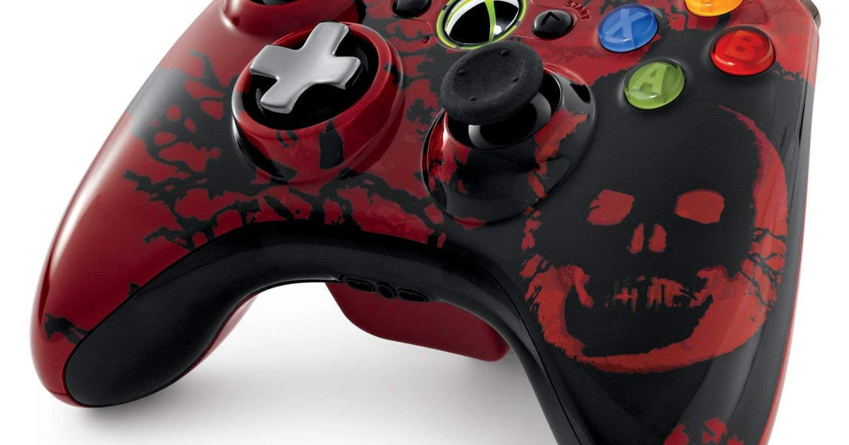 Official Microsoft Wireless Controller - Gears of War Edition (Xbox 36 ...