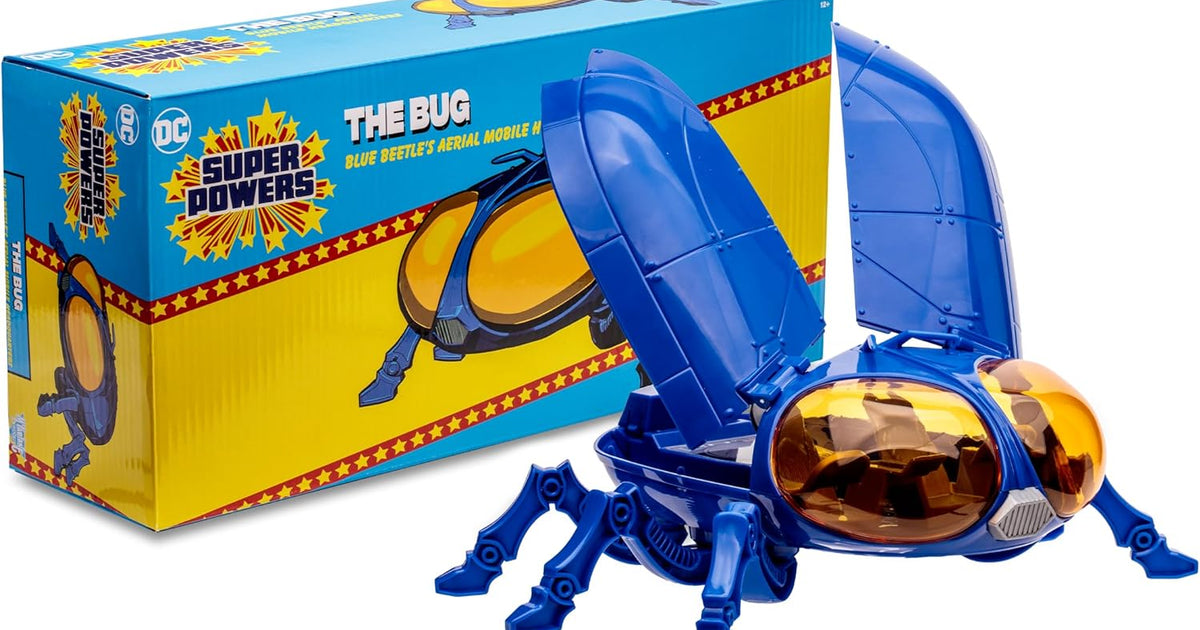DC Super Powers: The Bug Vehicle (Blue Beetle's Aerial Mobile Headquar ...