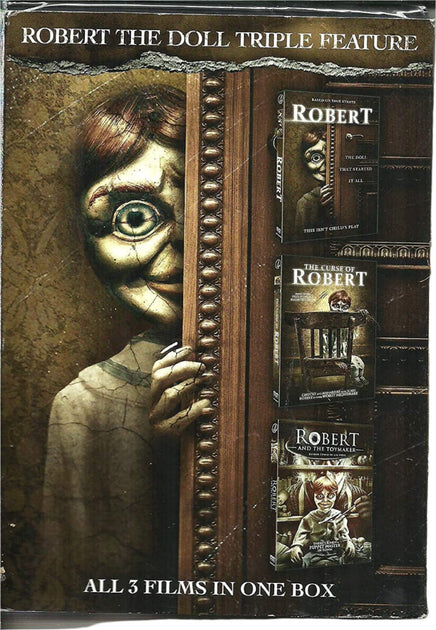 Robert The Doll: Triple Feature (DVD) NEW – Grumpy Bob’s Emporium ...