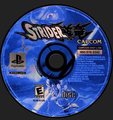 Strider (Black Label) (Playstation 1) Pre-Owned: Disc Only – Grumpy Bob ...
