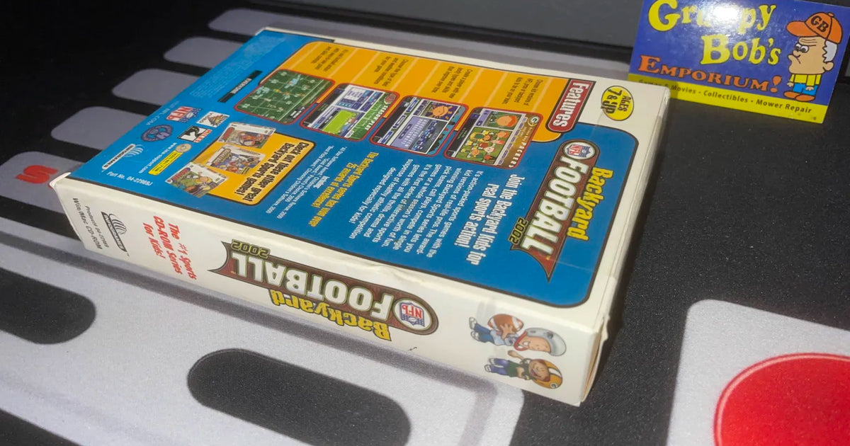 NFL Backyard Football 2002 (PC Game) NEW (As Pictured) – Grumpy Bob’s ...