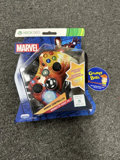 Wired Controller - Marvel Collector's Edition - Iron Man (Xbox 360) NE ...