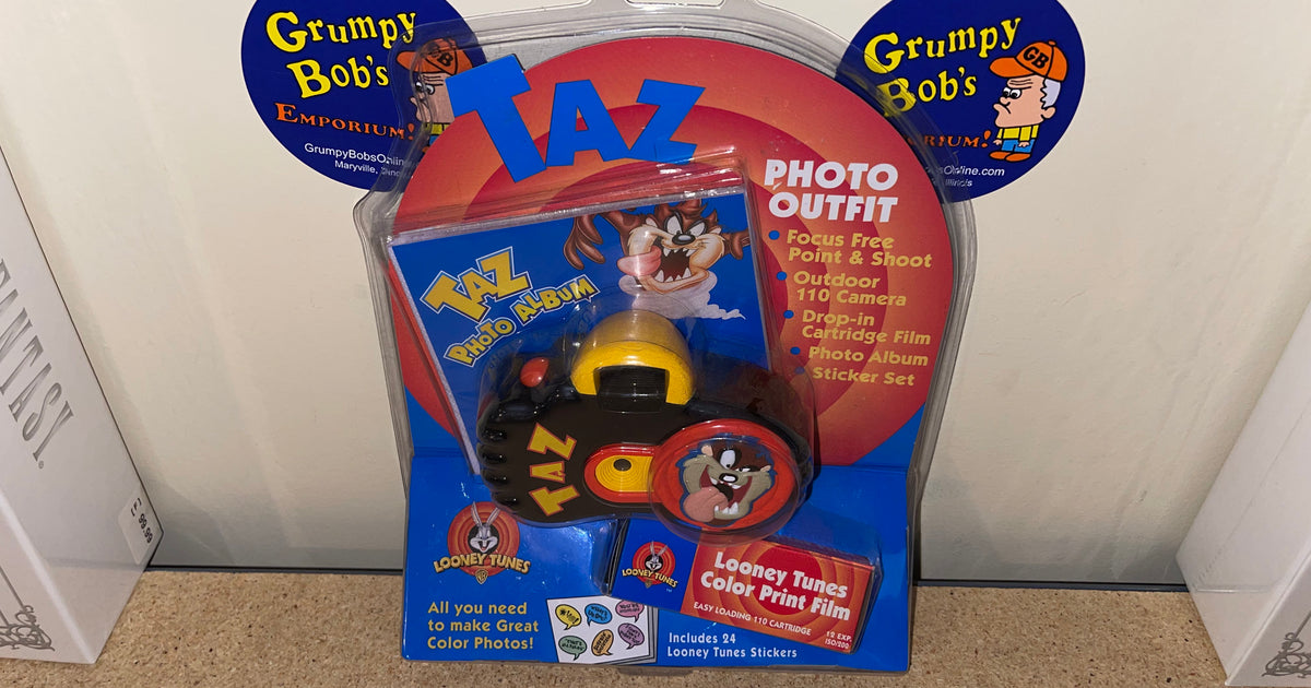 Taz Photo Outfit: Point & Shoot 110 Camera (Looney Tunes) NEW (Picture ...