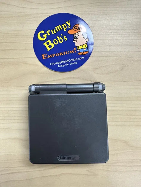 System - Graphite Black AGS-101 (Nintendo Game Boy Advance SP) Pre-Own ...