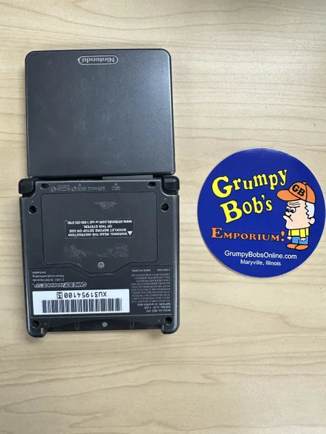 System - Graphite Black AGS-101 (Nintendo Game Boy Advance SP) Pre-Own ...