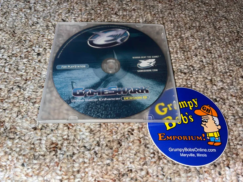 GameShark: Version 5 (Playstation 1) Pre-Owned: Disc Only – Grumpy Bob ...