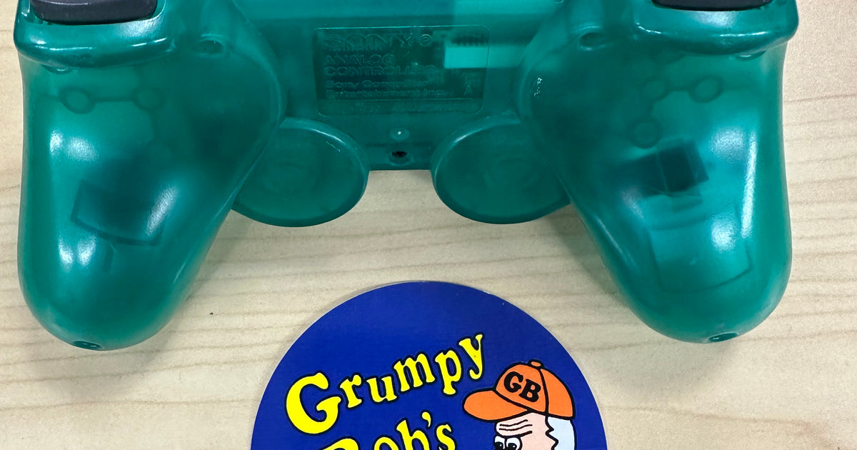 Wired Controller - Official - Analog Dualshock - Translucent Emerald G ...