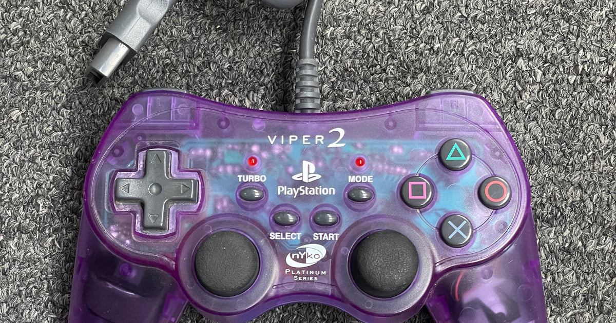 Wired Turbo Controller - Viper 2 - Nyko Platinum Series - Purple (Play ...