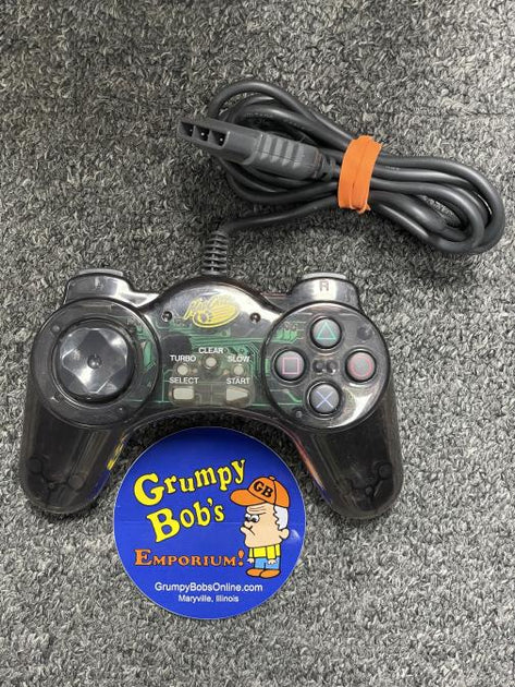 Wired Controller - MadCatz - Digital Turbo - Clear Smoke Black (Playst ...