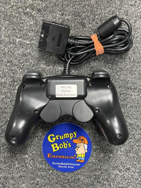 Wired Controller - Yobo Gameware - Double Shock - Black (Playstation 2 ...