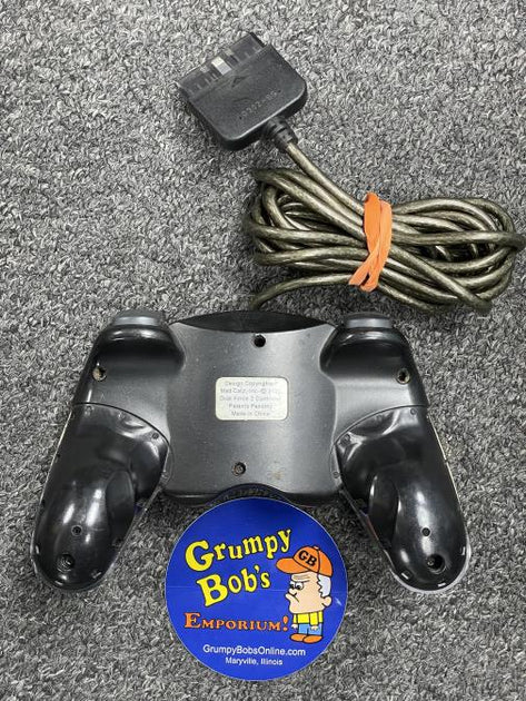 Wired Controller - MadCatz - Dual Force 2 - Clear Smoke Black (Playsta ...