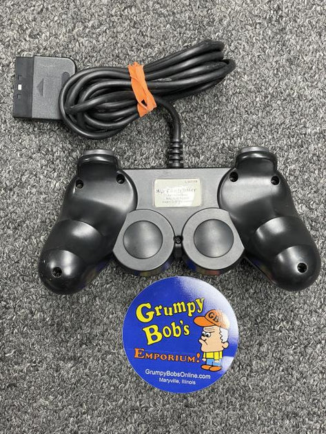 Wired Controller - HipGear - Black (Playstation 2) Pre-Owned – Grumpy ...