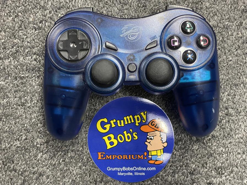 Wireless Controller - Pelican - Predator - Blue (Playstation 2) Pre-Ow ...