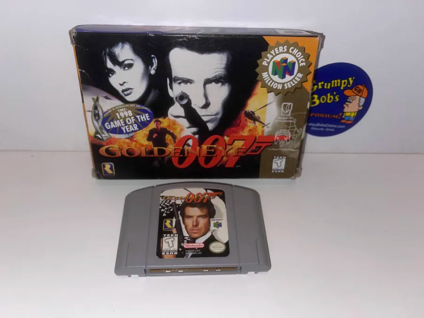James Bond: Goldeneye 007 (Nintendo 64) Pre-Owned: Game and Box w/ Pro ...