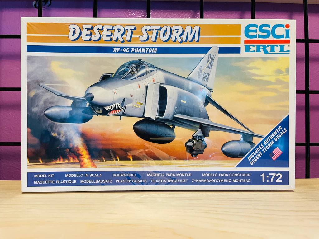 Desert Storm RF-4C Phantom (9121) (ESCi ERTL) (Model Kit) New in Origi ...