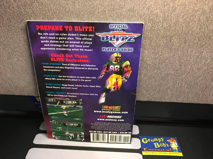 NFL Blitz - Player's Guide (Official Strategy Guide) (BradyGames) Pre ...