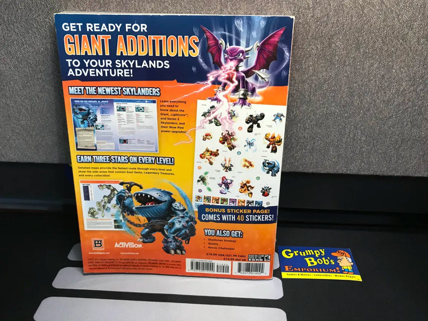 Skylanders: Giants (Official Strategy Guide) (BradyGames) Pre-Owned (N ...
