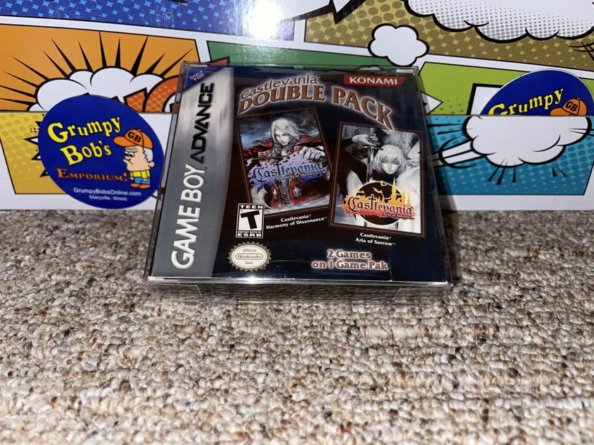 Castlevania Double Pack (Game Boy Advance) Pre-Owned: Game, Manual, In ...