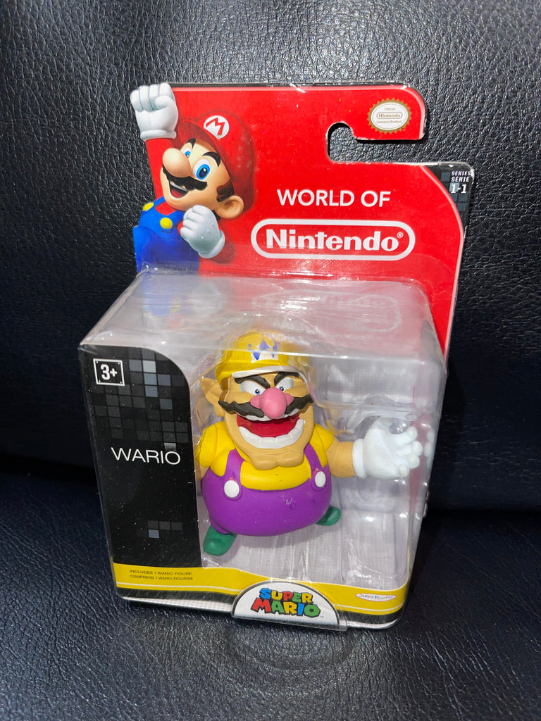 Super Mario: Wario (Series 1-1) (Jakks Pacific) (World of Nintendo) (2 ...