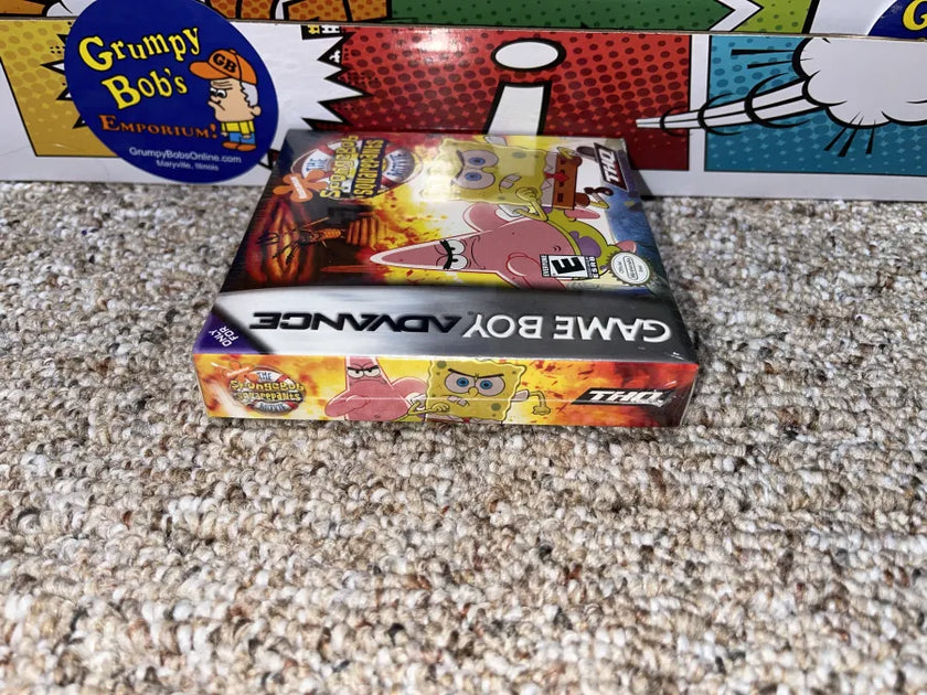 SpongeBob SquarePants: The Movie (Game Boy Advance) NEW – Grumpy Bob’s ...