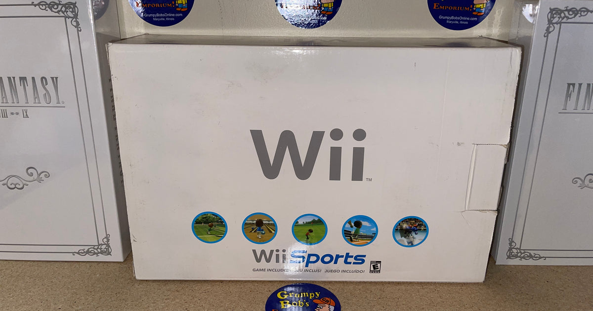 System - White - GameCube Compatible (RVL-001 USA) (Nintendo Wii) Pre ...