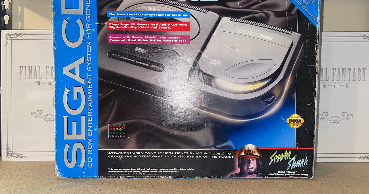 System (Black - Model 2) (Sega CD) Pre-Owned w/ Game + Manual + Box (N ...