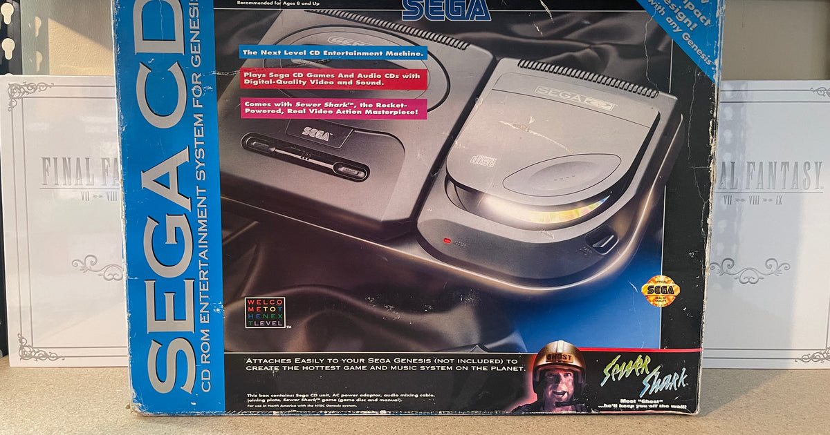 System (Black - Model 2) (Sega CD) Pre-Owned w/ Game + Manual + Box (N ...