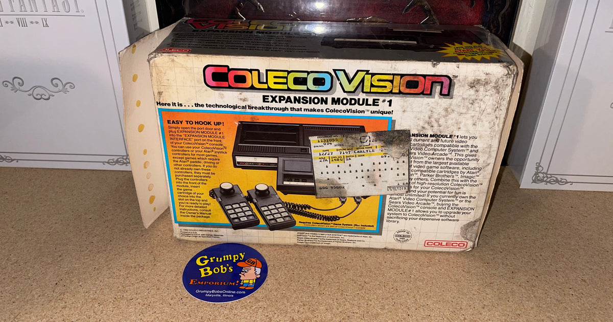 Expansion Module 1 (ColecoVision) Pre-Owned w/ Box – Grumpy Bob’s ...