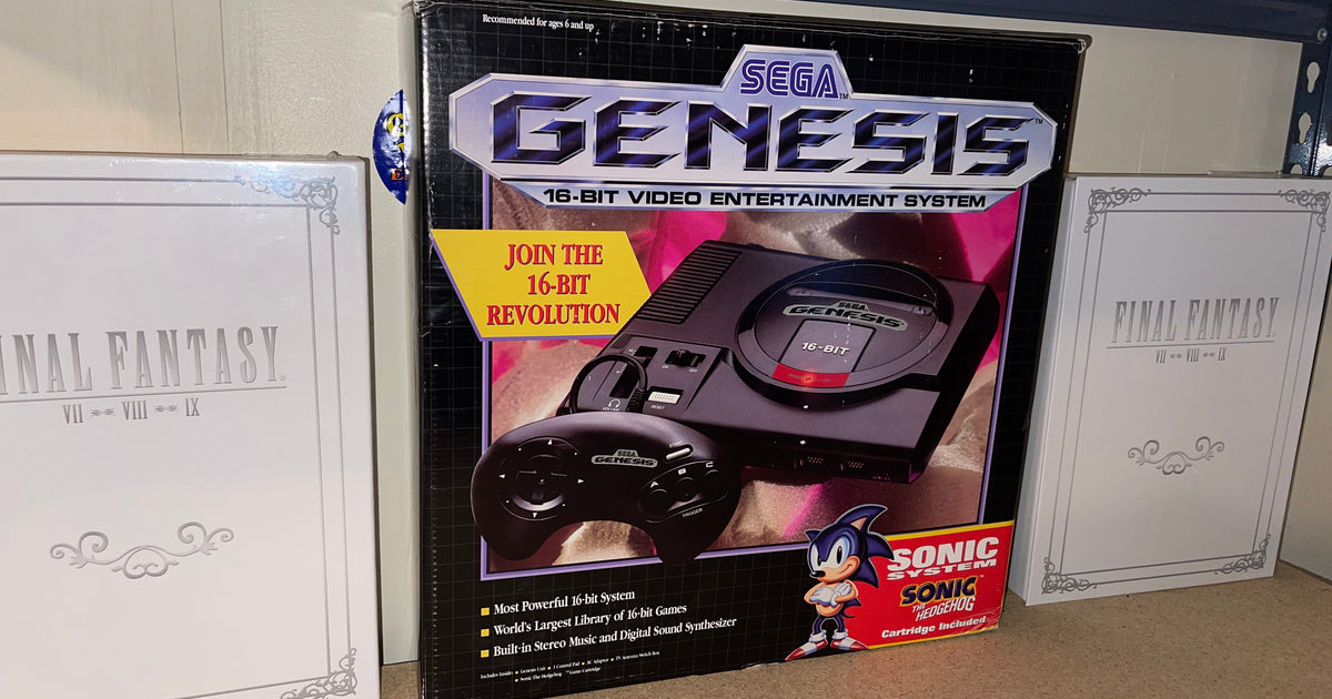 System (Model 1) (Sega Genesis) Pre-Owned w/ Sonic System Edition Box ...