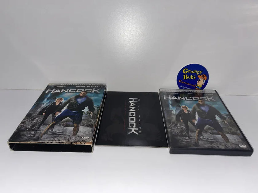 Hancock (2-Disc Unrated Special Edition) (DVD) Pre-Owned w/ PopUp Slip ...