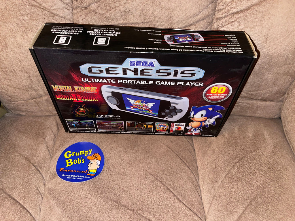 System - Sega Genesis - Ultimate Portable Game Player w/ 80 Built-In G ...