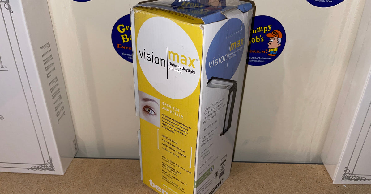 Vision Max - Natural Daylight Lighting - Folding Black Lamp (Model FS1 ...