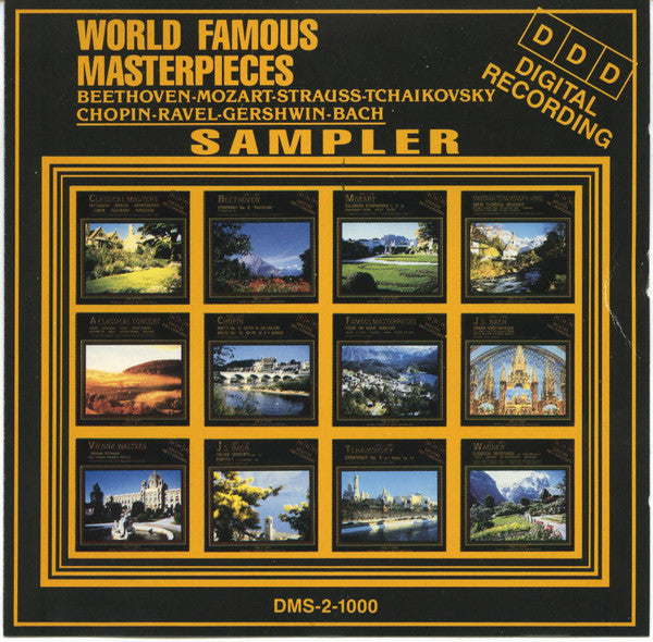 World Famous Masterpieces Sampler (Audio CD) Pre-Owned – Grumpy Bob’s ...