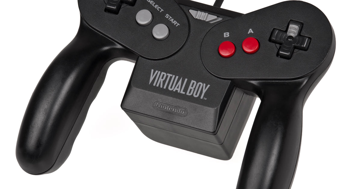 Wired Controller - Official - Black (Nintendo Virtual Boy) Pre-Owned ...