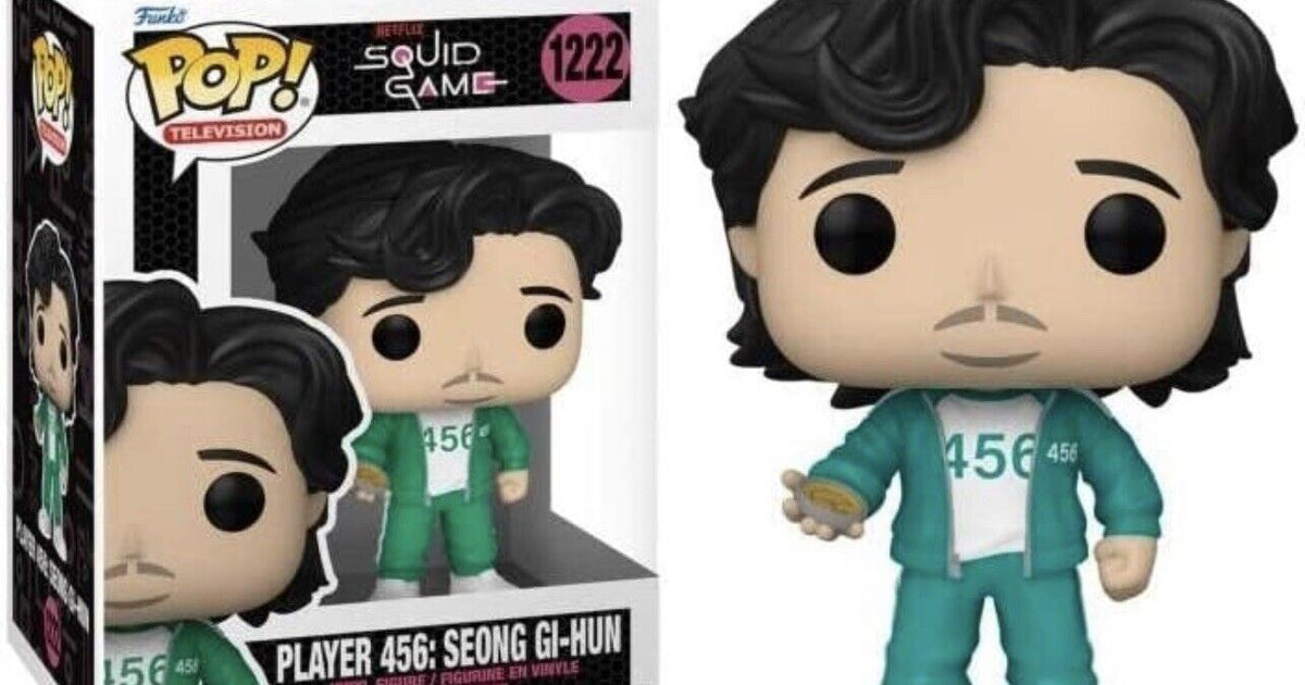 POP! Television #1222: Squid Game - Player 456 - Seong Gi-Hun (Funko P ...