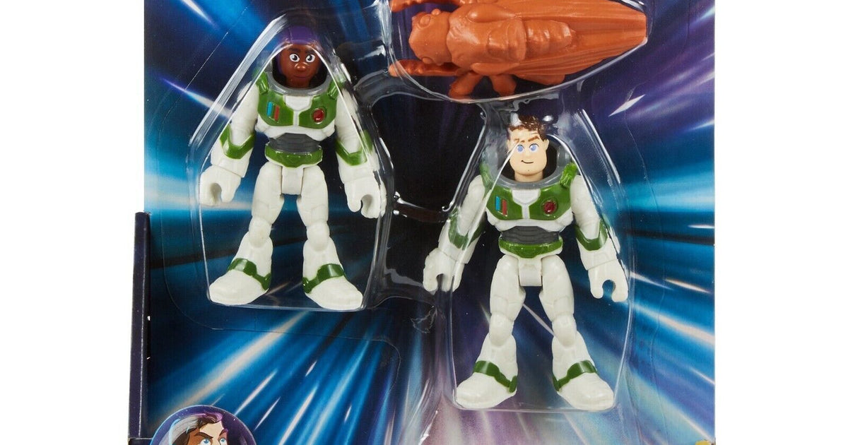 Lightyear: Buzz Lightyear & Alisha Hawthorne (Disney) (Pixar) (Fisher ...