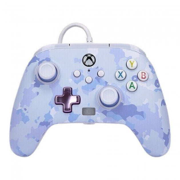 Wired Controller - Enhanced - PowerA - Purple Camo (Xbox One / Series ...