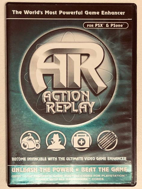 Action Replay for PSX & PSone (Playstation 1) Pre-Owned – Grumpy Bob’s ...