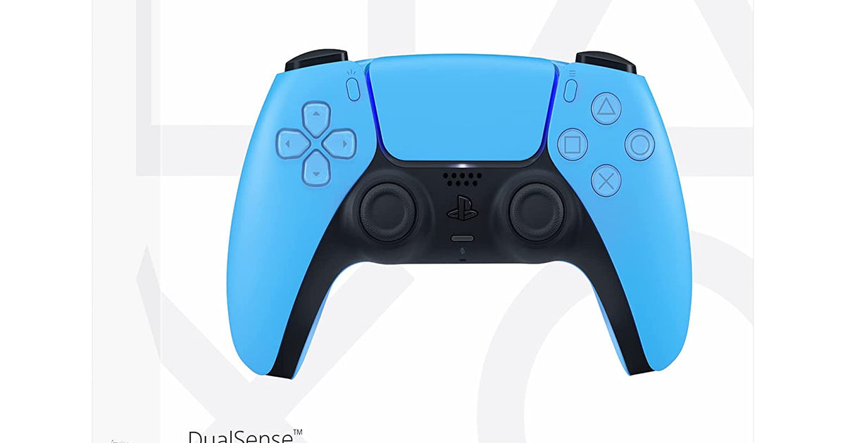 DualSense Wireless Controller - Starlight Blue (Official Sony Brand ...