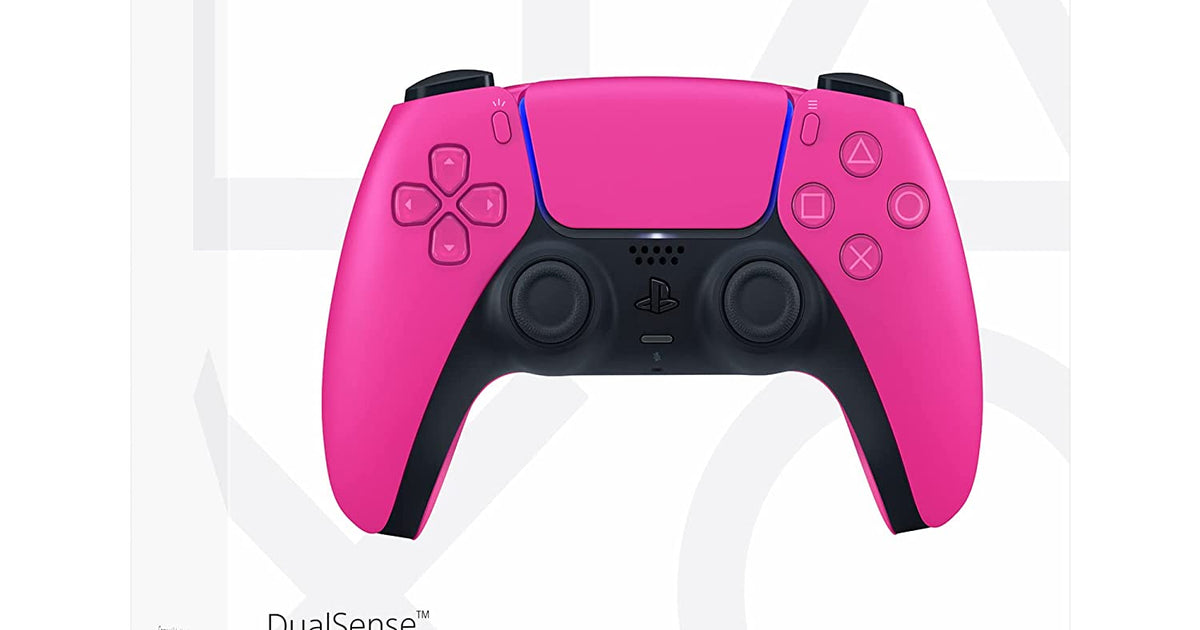 DualSense Wireless Controller - Nova Pink (Official Sony Brand) (Plays ...