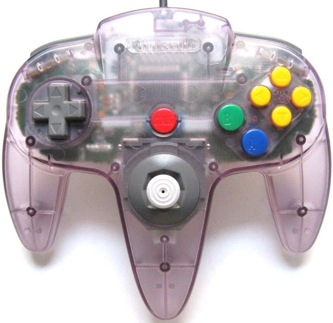 Wired Controller - Official - Atomic Purple (Nintendo 64) Pre-Owned ...
