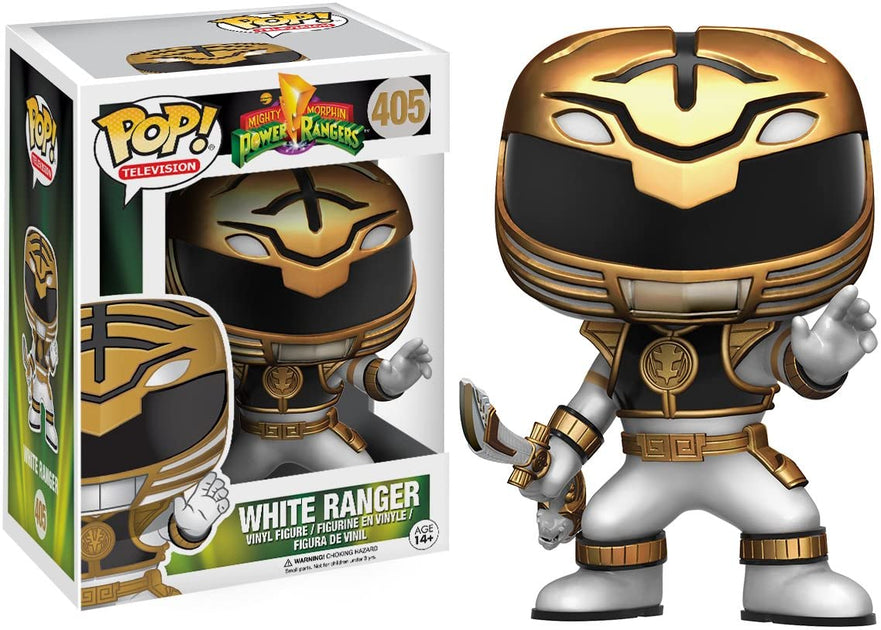 POP! Television #405: Mighty Morphin Power Rangers - White Ranger (Fun ...