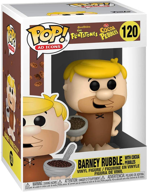 POP! Ad Icons #120: The Flintstones - Barney Rubble with Cocoa Pebbles ...