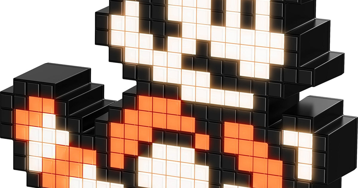 Super Mario Bros 3: Raccoon Mario (024) (PDP Pixel Pals Lighted Figure ...