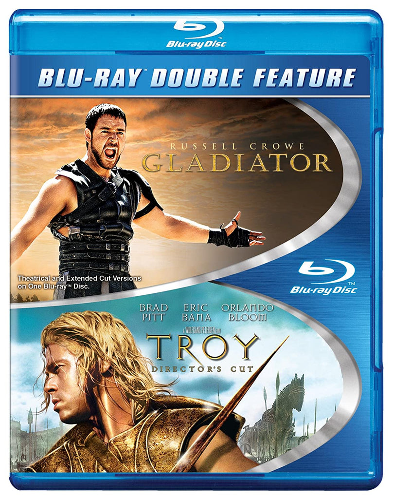 Gladiator / Troy (Blu-ray) Pre-Owned – Grumpy Bob’s Emporium / NewFire ...
