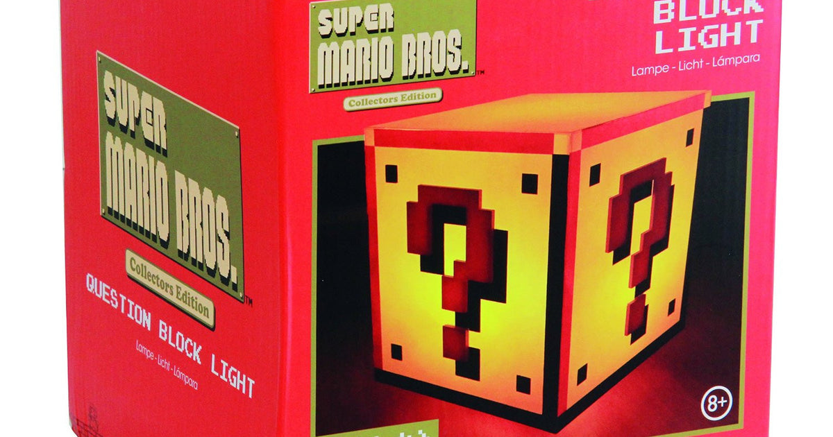 Super Mario Bros. - Collector's Edition - Question Block Light (Palado ...