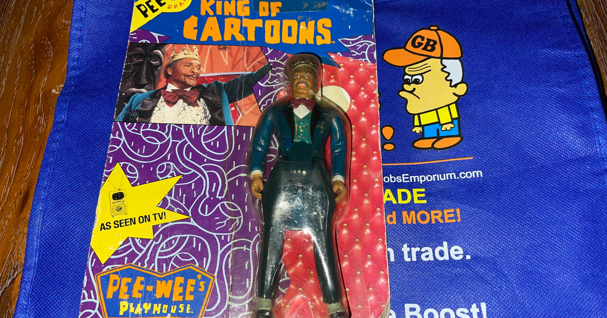 Pee-Wee's Playhouse: King of Cartoons (Poseable) (Matchbox) New in Box ...