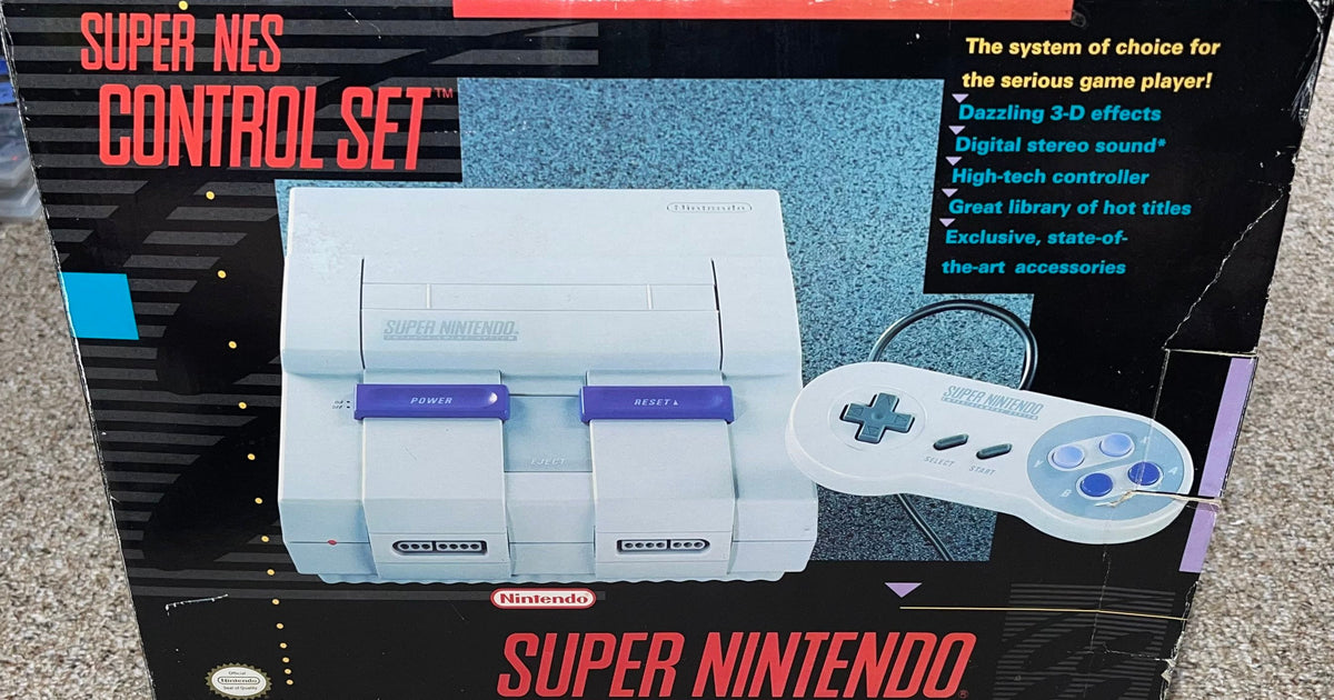 System - Original Model (Super Nintendo) Pre-Owned w/ Controller, AC A ...