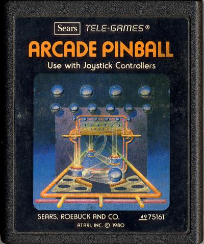 Arcade Pinball (Sears / Tele-Games 4975161) (Atari 2600) Pre-Owned: Ca ...